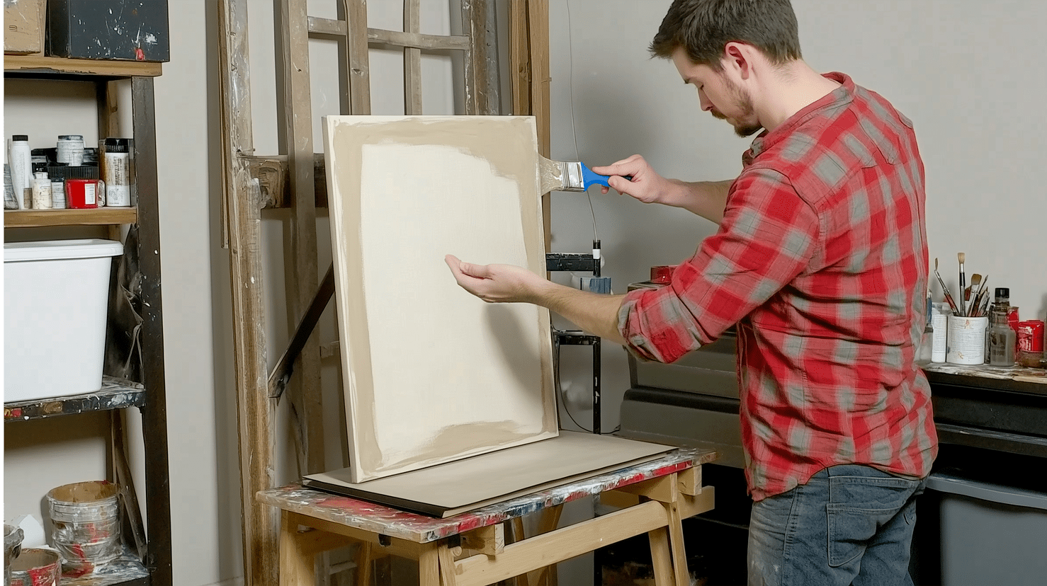 Preparing Canvas for Oil Painting: Step-by-Step Guide - Oil Painting by ...